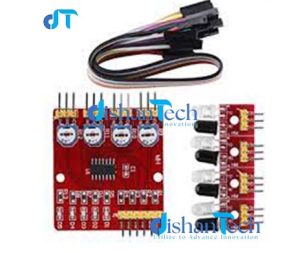 4 Channel Infrared Line Following and Obstacle Sensor - DishanTech BD