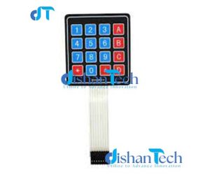 4x4 Keypad - 16 Key - Matrix Membrane Type - DishanTech BD