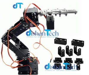 6 DOF Robotics Arm_Mechanical Robotic Arm/Kit Without Motor ...