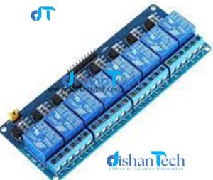 8 Channel 12V Relay Module - DishanTech BD