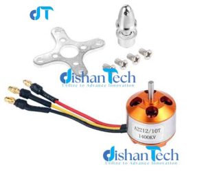 A2212/10T 1400KV Brushless Motor - DishanTech BD