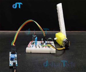 Automatic Raindrop Wiper System Using 555 Timer - DishanTech BD